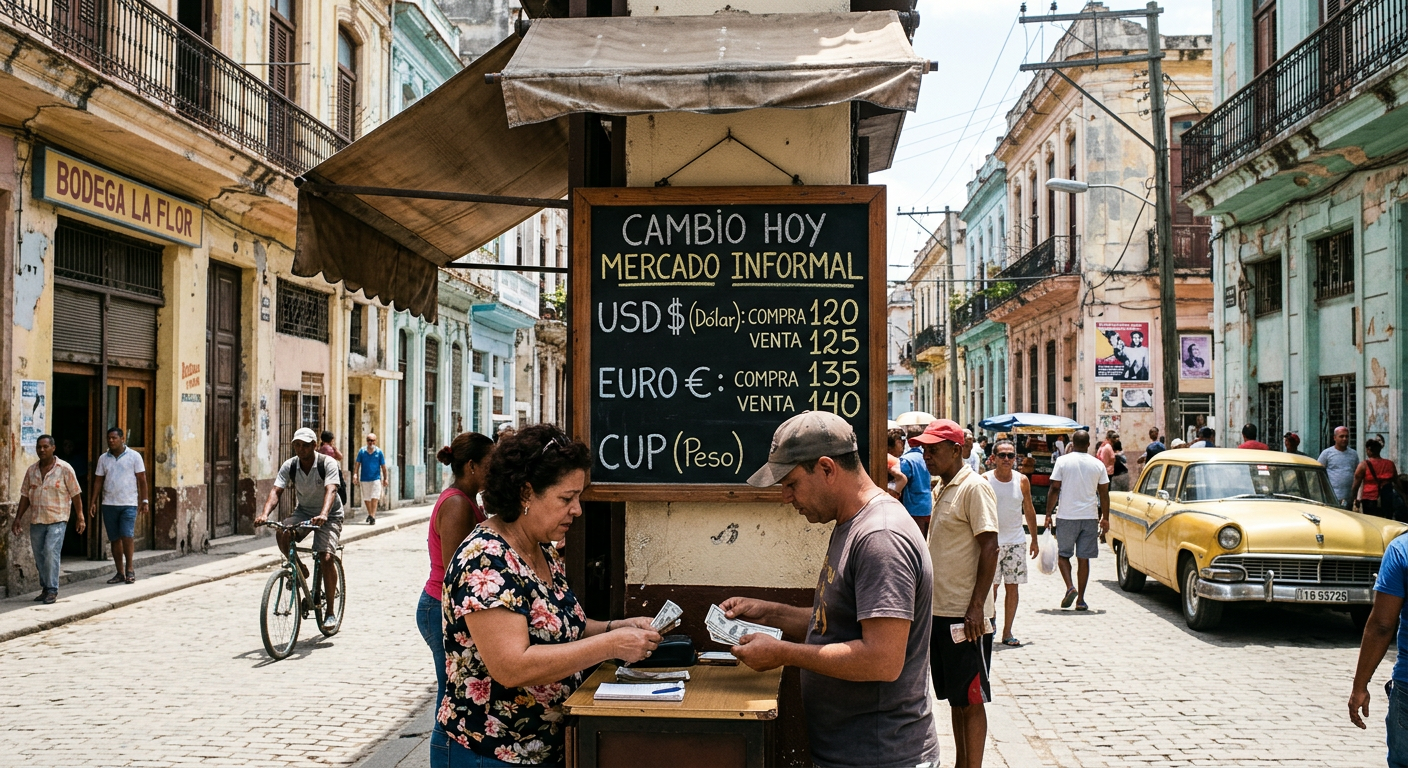 Cuba's Exchange Rate Gap: The Dollar Soars in the Informal Market ...